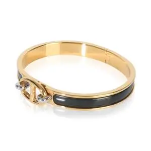 Hermès Gold-plated Mini Clic Chaine D'ancre Bracelet