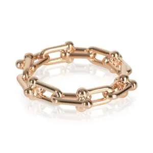 Tiffany & Co. Rose Gold Hardwear Link Ring