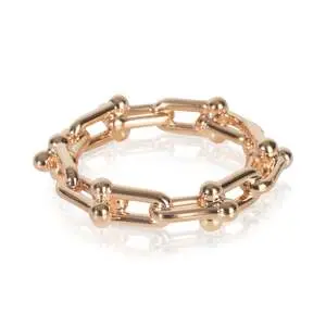 Tiffany & Co. Rose Gold Hardwear Link Ring