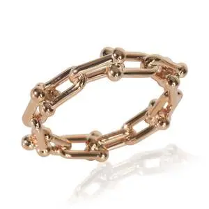 Tiffany & Co. Rose Gold Hardwear Link Ring
