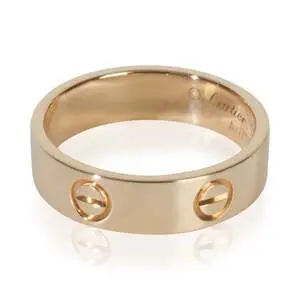 CARTIER Yellow Gold Love Band Ring