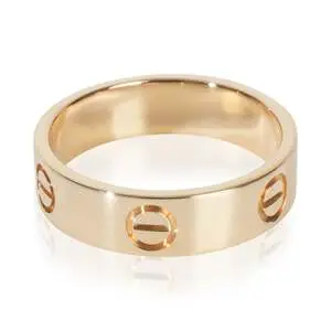 CARTIER Yellow Gold Love Band Ring