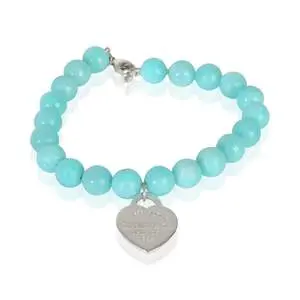 Tiffany & Co. Sterling Silver Amazonite Return To Bracelet - Sterling_silver