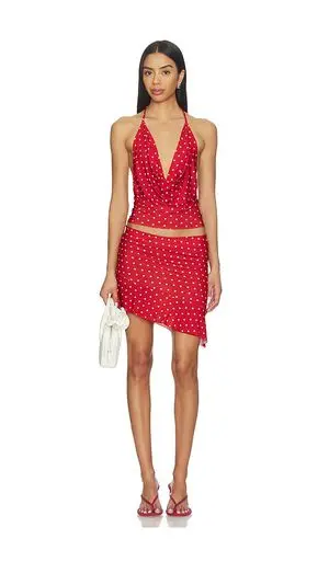 BELLA VENICE X Revolve Elsa Top - Red