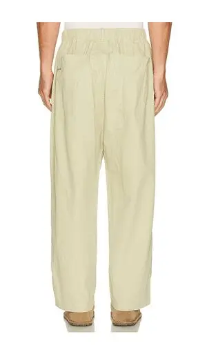 KAPPY DESIGN Pintuck Wide Chino Pants