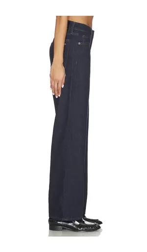 Rag & Bone Cam Low Rise Full Straight Jeans