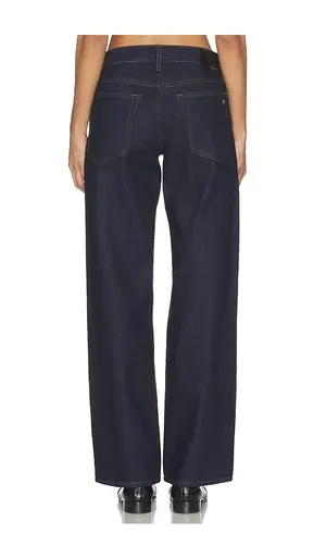 Rag & Bone Cam Low Rise Full Straight Jeans