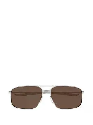 Balenciaga Pilot-frame Sunglasses - Silver