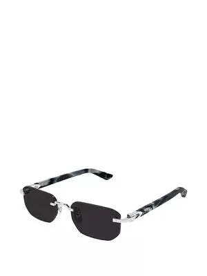 Cartier Rectangle-frame Sunglasses