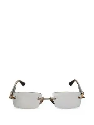 Chrome Hearts Rimless Glasses - Gold