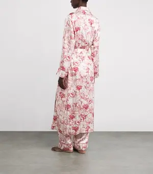 Harrods Silk Toile Robe