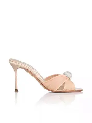AQUAZZURA 85mm Mystery Sandals - Pink