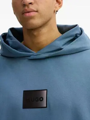 Hugo Hooded Pullover With Patch