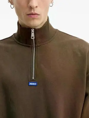 Hugo Zip-neck Sweatshirt