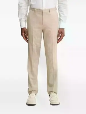 Hugo Houndstooth Trousers - Neutrals