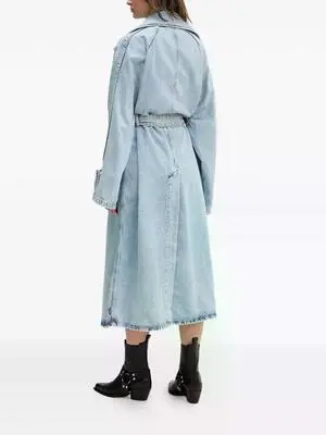 Hugo Belted Denim Coat