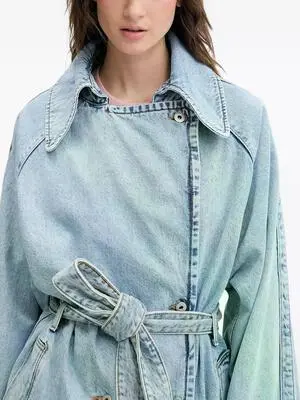 Hugo Belted Denim Coat