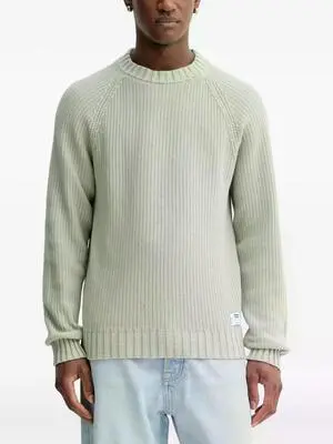 Hugo Sonnee Crew-neck Sweater - Green