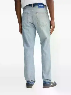 Hugo Five-pocket Straight Leg Jeans