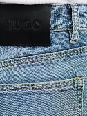 Hugo Garlene Logo-patch Denim Jeans