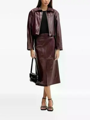 Hugo Acendi Zip-up Cropped Jacket