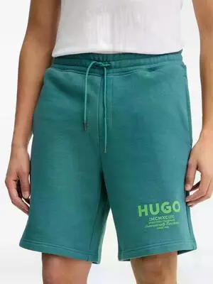 Hugo Logo Drawstring Shorts
