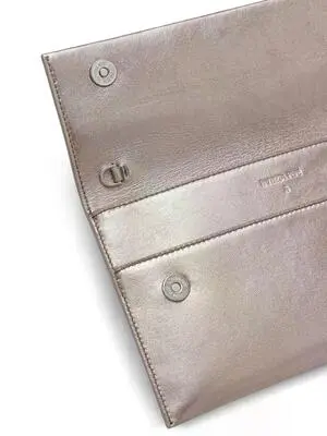 Patrizia Pepe Fly-appliqué Chain Clutch - Silver