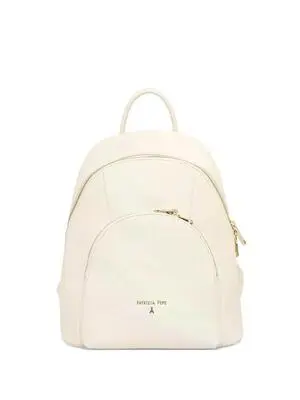 Patrizia Pepe Zipped Backpack - Neutrals