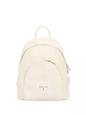 Patrizia Pepe Zipped Backpack - Neutrals