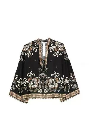 Twinset Tie Detailed Tops