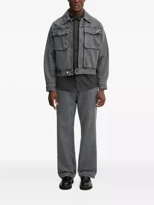 Filling Pieces Five-pocket Straight Leg Jeans