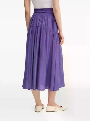 LA PETITE FRANÇAISE Josette Drawstring Midi Skirt