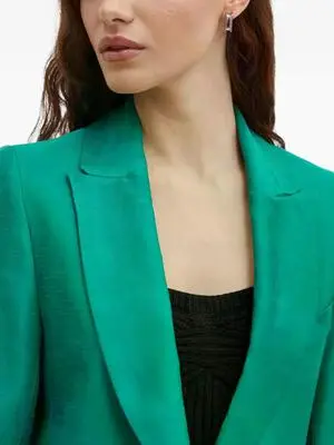 LA PETITE FRANÇAISE Voyante Button Blazer
