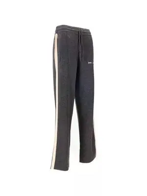 Palm Angels Logo Stripe Knit Trousers