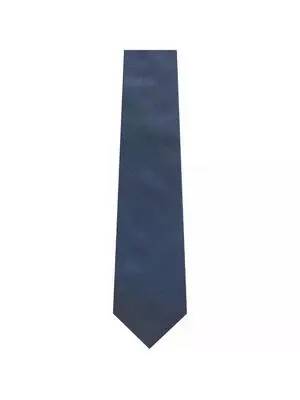 Corneliani Textured Tie - Blue