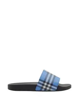Burberry Check Slides