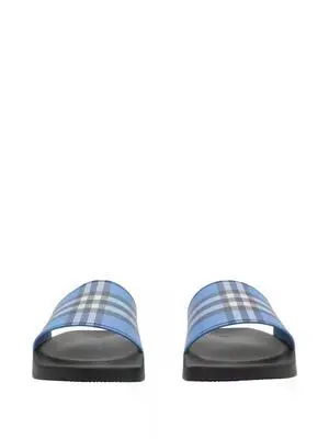 Burberry Check Slides