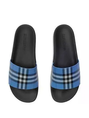Burberry Check Slides