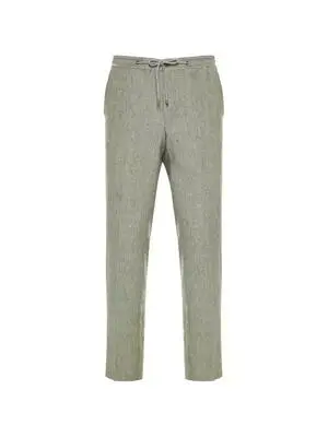 Corneliani Drawstring Trousers - Green