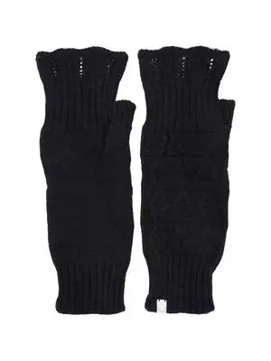 ANTIPAST Fingerless Gloves - Black