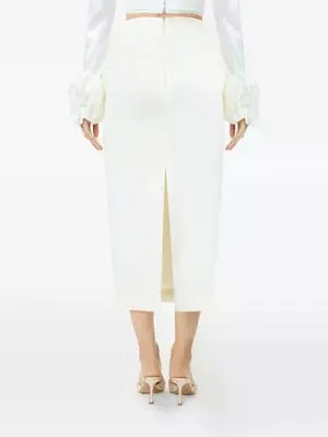 POST MERIDIEM Slit Midi Skirt