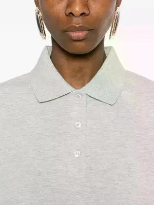 Saint Laurent Buttoned Polo Shirt