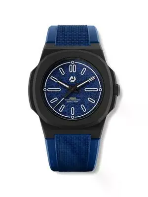 NUNCIER Dawn Carbon Tech 40.5mm Watch - Blue