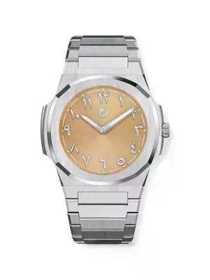 NUNCIER Ms Bellini Guilloche 38mm Watch - Gold