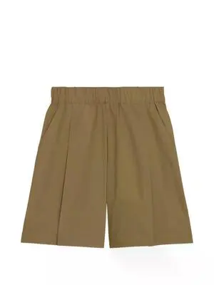 A PAPER KID Poplin Shorts - Neutrals
