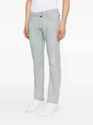 Jacob Cohen Striped Five-pocket Jeans