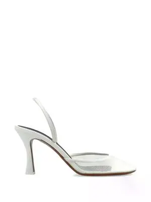 NEOUS Slingback Pumps - White