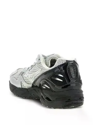 Mizuno Wave Rider Lace-up Sneakers - Silver