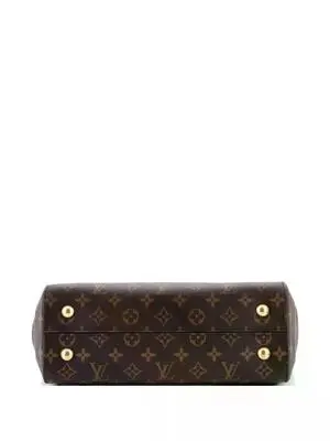LOUIS VUITTON Cluny Top Handle Mm Monogram Shoulder Bag - Brown