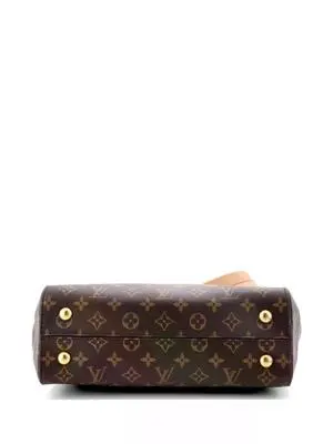 LOUIS VUITTON Cluny Top Handle Mm Shoulder Bag Monogram Canvas - Brown